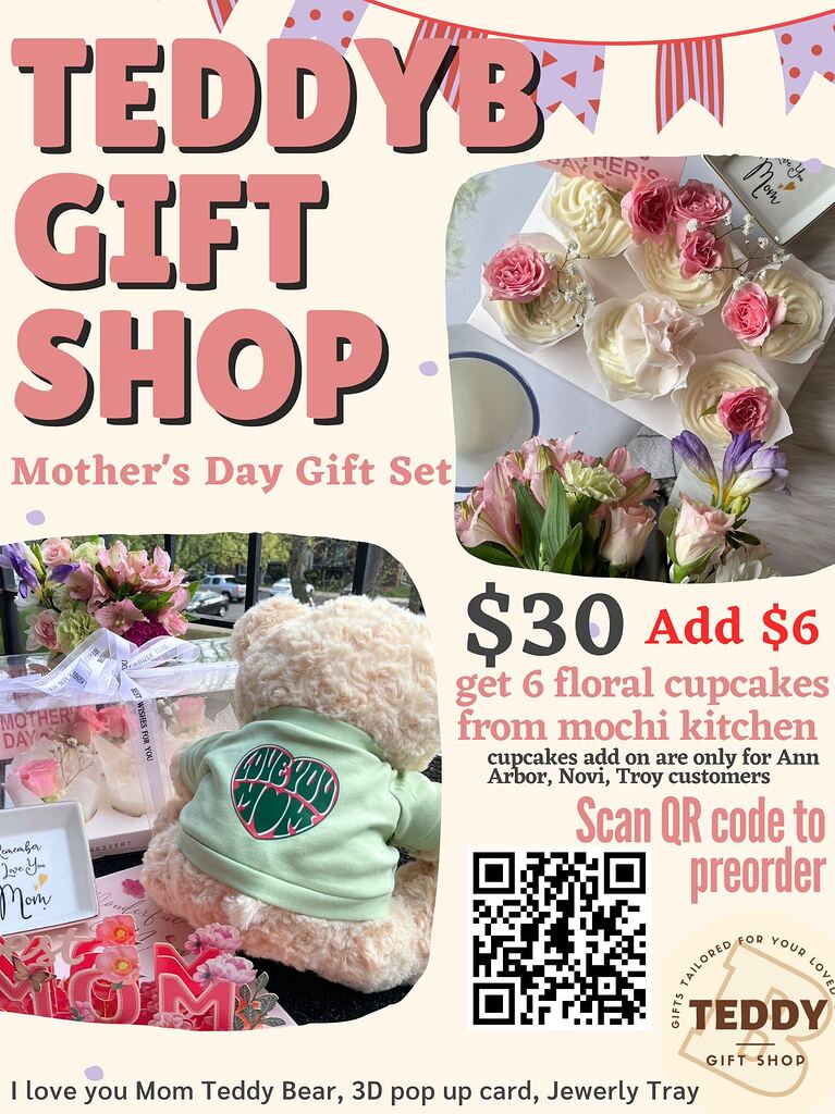 来Teddy B 度过一个甜蜜的母亲节吧 - 旅游•出行•活动 - Niwenn