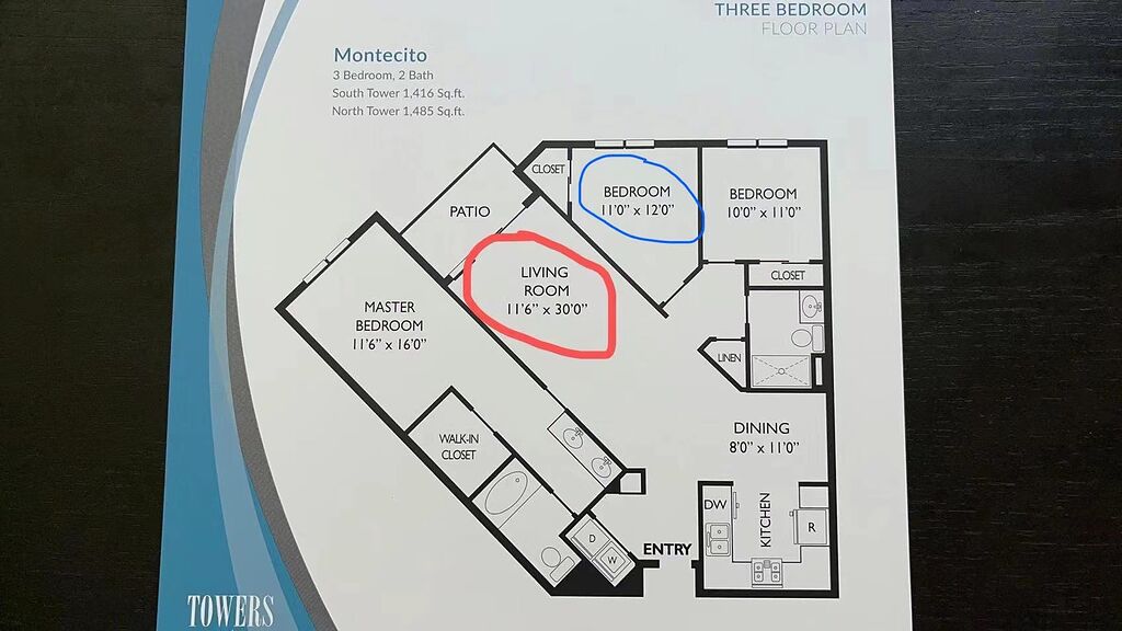 UCSD-3B2B-次卧、客厅-转租 - 房源 - Niwenn