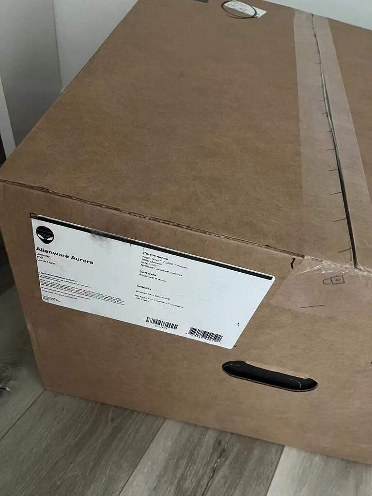 出一台全新未拆封外星人台式机R10 - 二手市场 - Niwenn