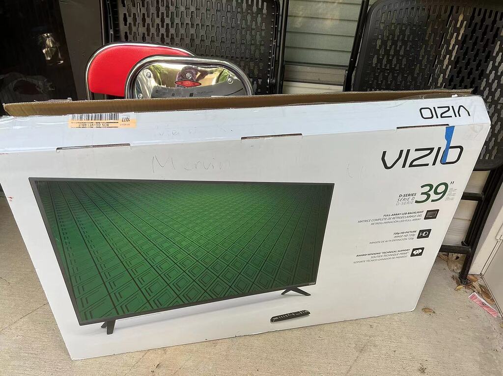 60刀出2018年购入的39寸电视 - 二手市场 - Niwenn