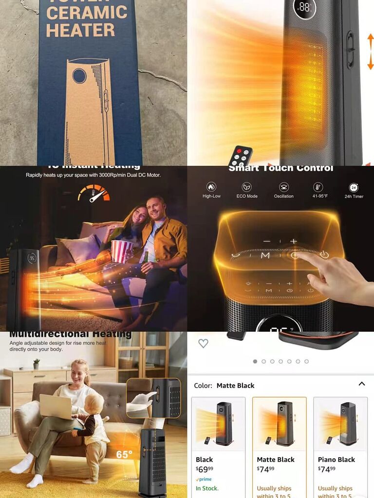 出售全新未拆封便携式空间加热器 - 二手市场 - Niwenn