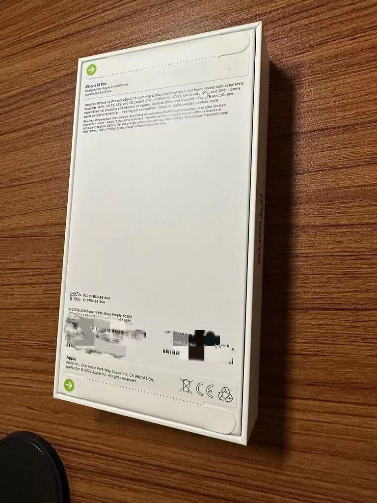 出一台全新未拆封的深紫iPhone 14 pro 512g - 二手市场 - Niwenn