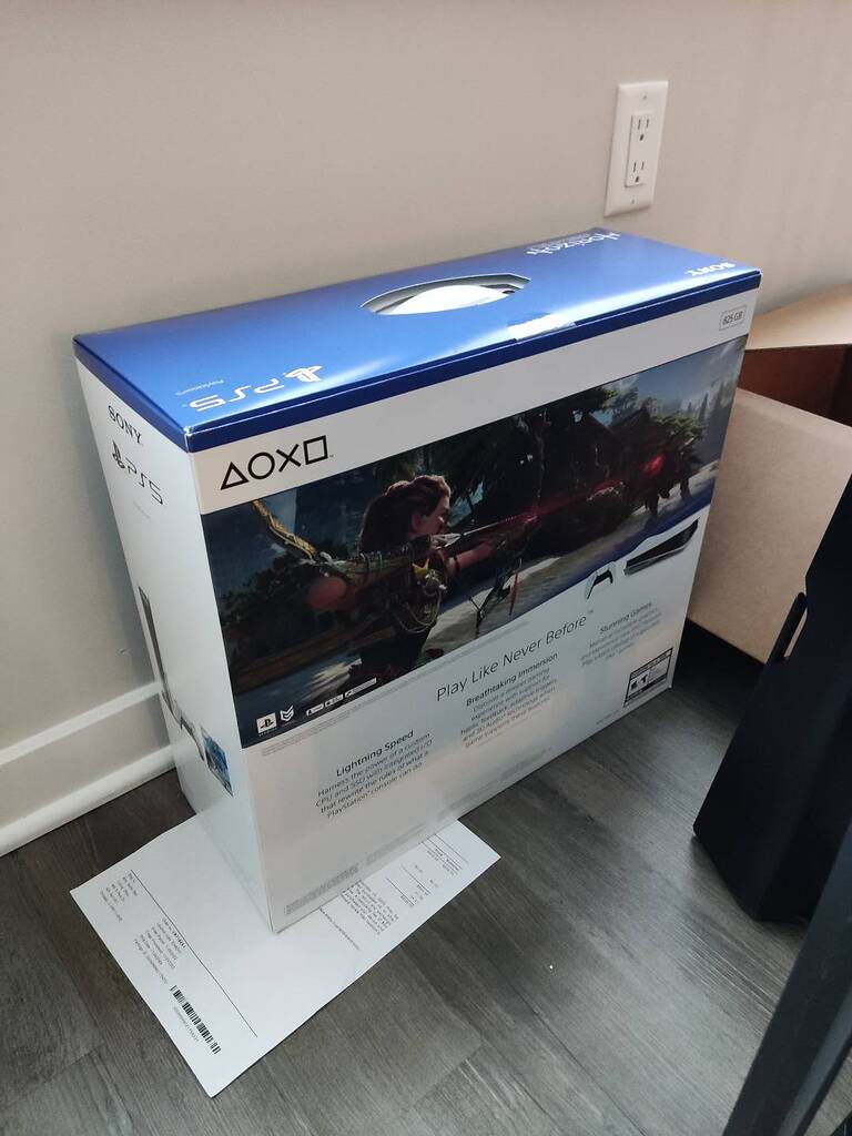 $610出全新未拆封PS5地平线版带纸质和电子收据 - 二手市场 - Niwenn