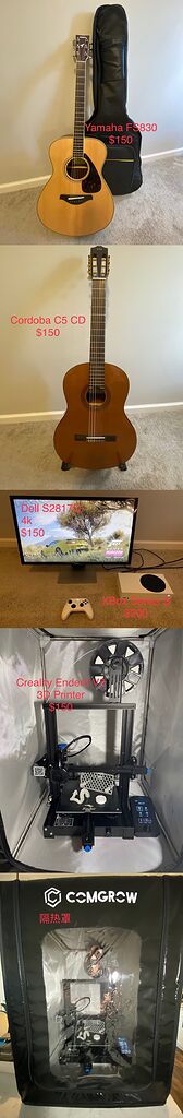 出吉他，显示屏，xbox，3d打印机 - 二手市场 - Niwenn