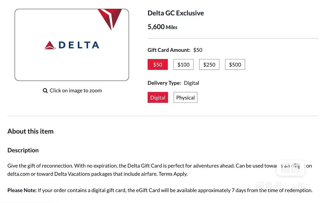 【出售】delta gift cards：达美电子礼品卡 - 二手市场 - Niwenn