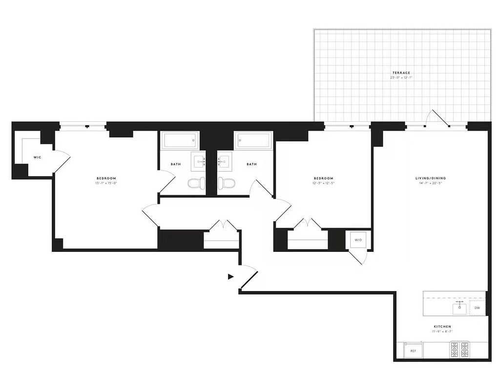 中城西豪楼535 w 43超大2b2b次卧或整套转租 - 房源 - Niwenn