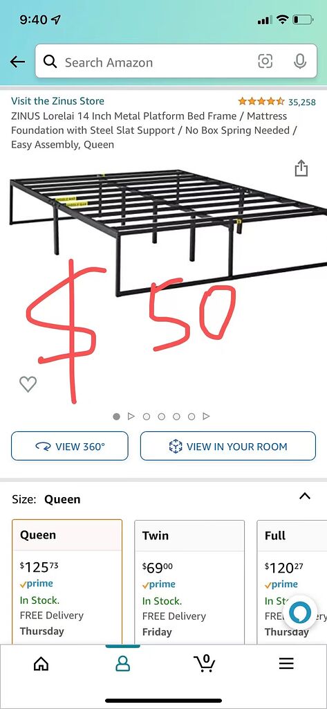 出queen size床架 - 二手市场 - Niwenn