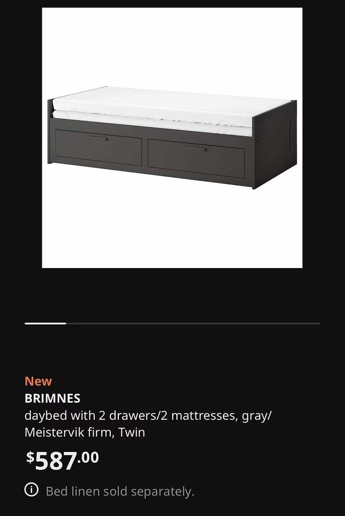 卖二手床架 送twin size床垫 - 二手市场 - Niwenn