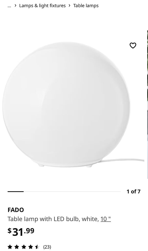 出IKEA的球状灯 - 二手市场 - Niwenn