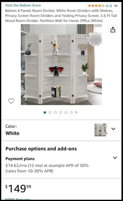 出一个9成新的屏风 - 二手市场 - Niwenn