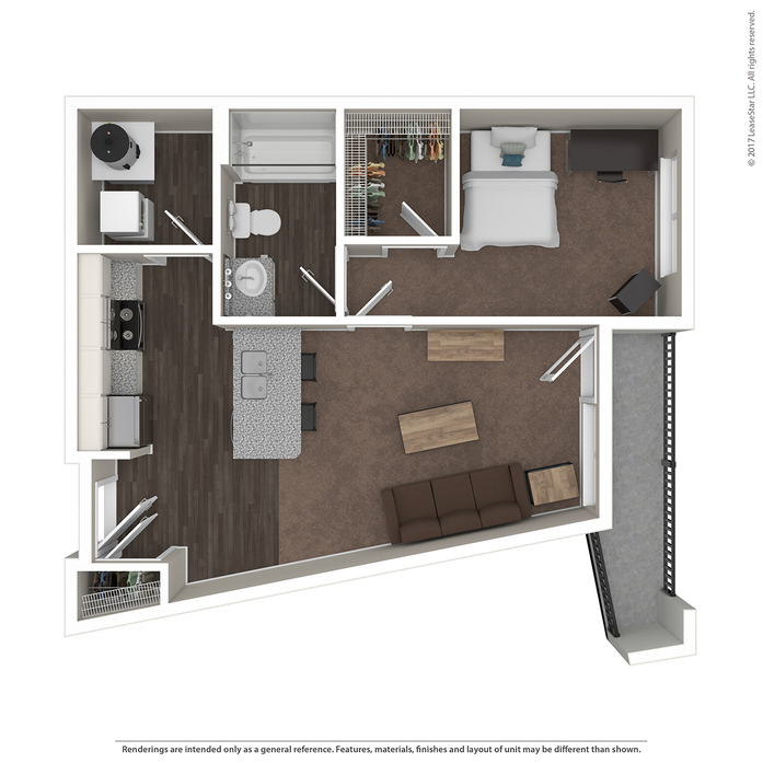 Highline at Nine 1b1b 转租 - 房源 - Niwenn