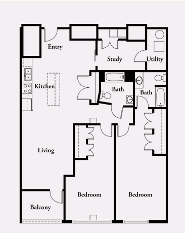 转租北校Upland Green 2b2b - 房源 - Niwenn
