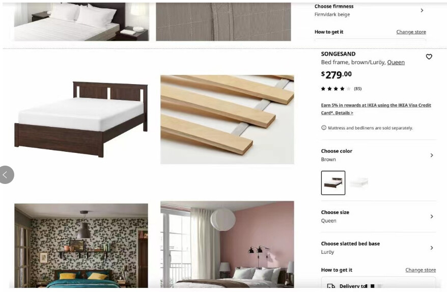 现床+床垫合卖$300 - 二手市场 - Niwenn